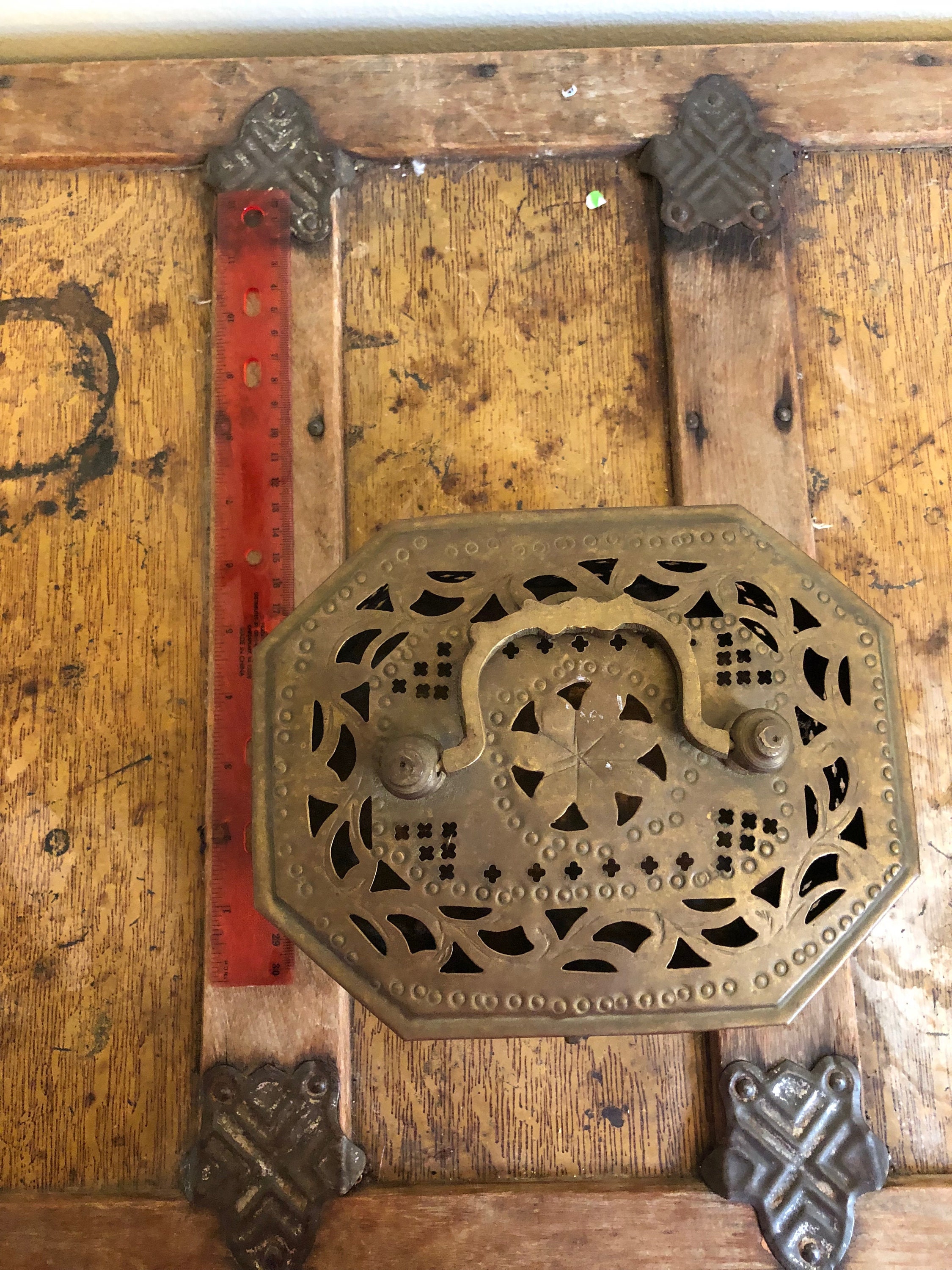 Vintage Large Brass Cricket Box - Etsy