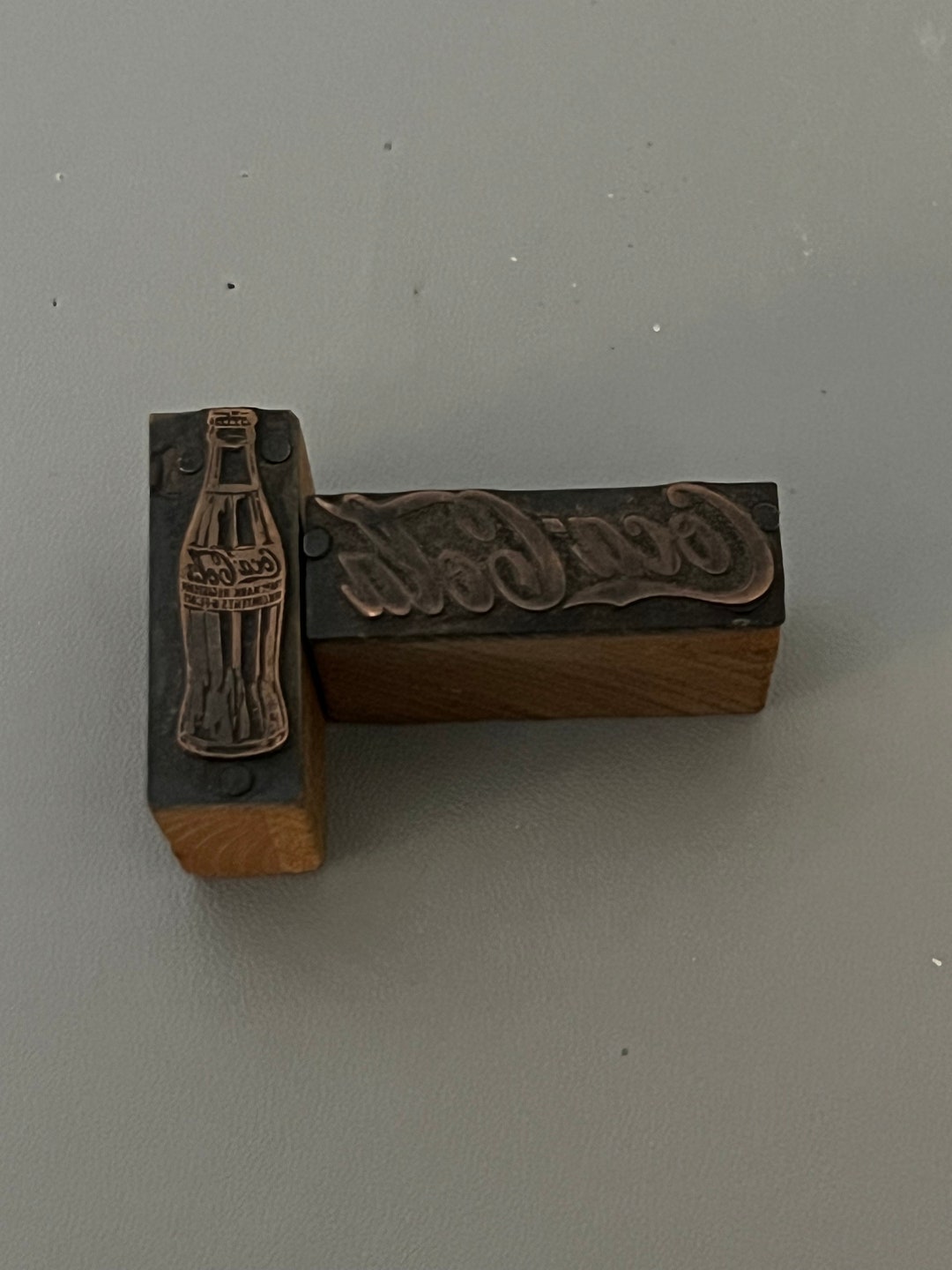 Vintage Coca Cola Printing Press Blocks - Etsy