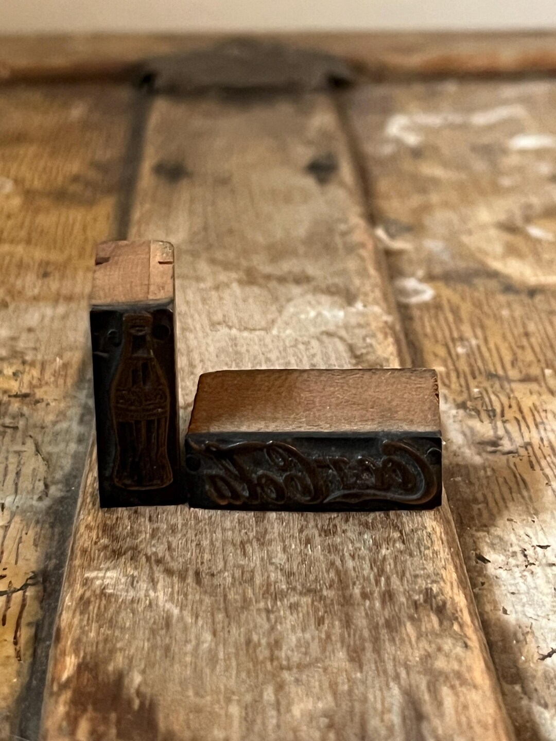 Vintage Coca Cola Printing Press Blocks - Etsy