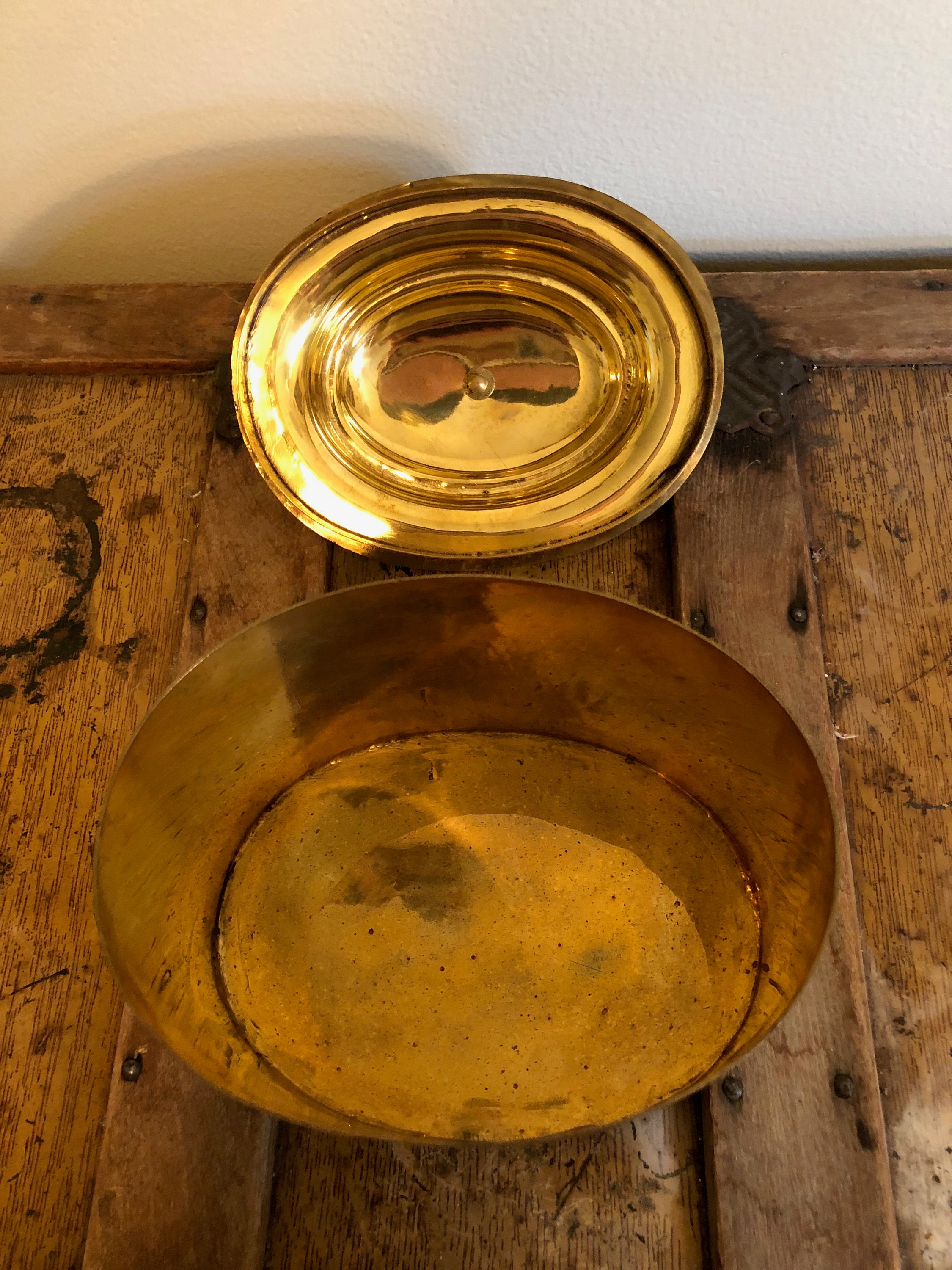 Vintage Brass Victorian-style Jewelry Box - Etsy