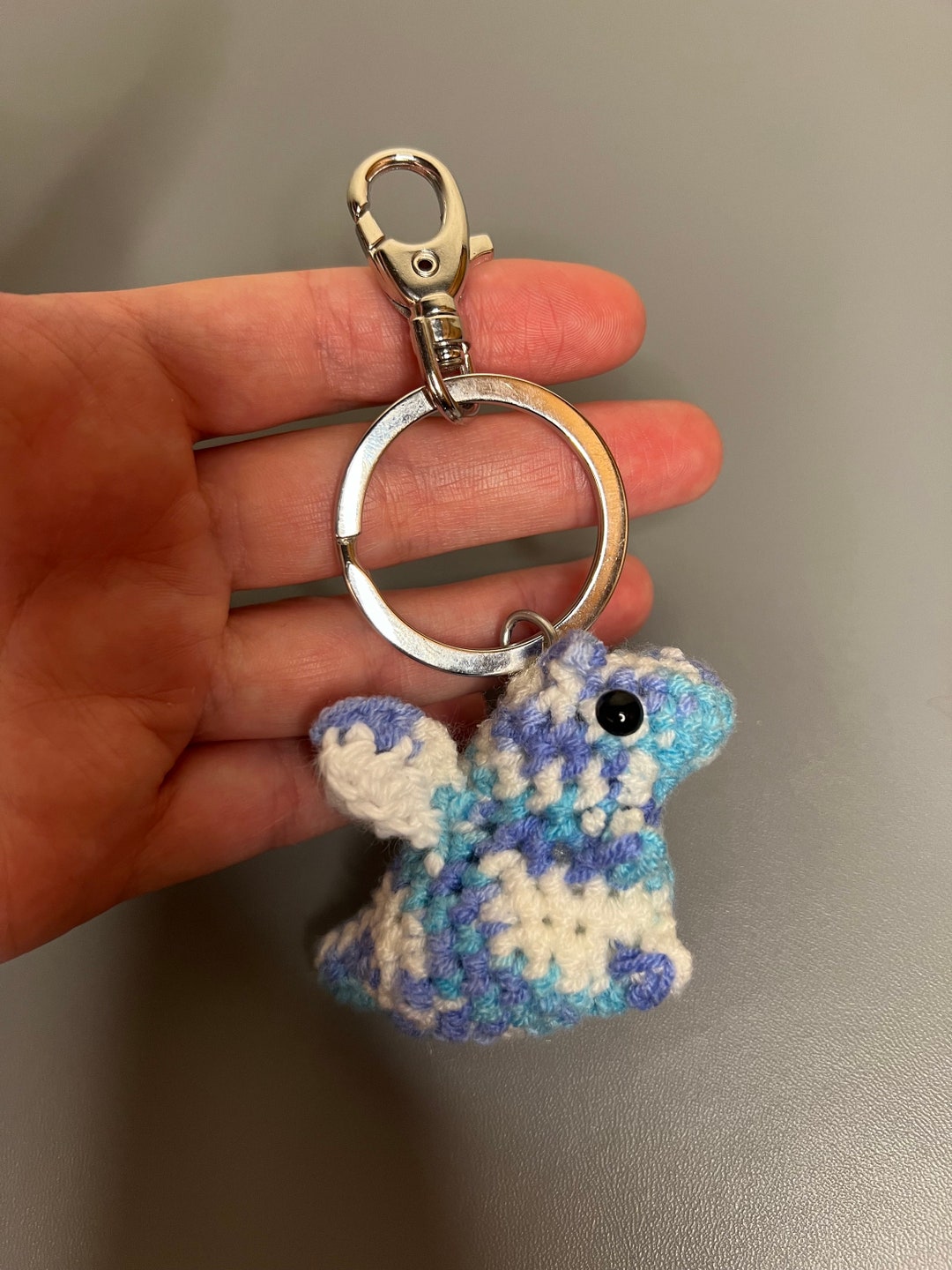 Adopt a Crochet Dragon Optional Keychain - Etsy