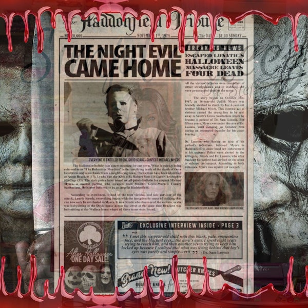 Michael Myers - Etsy