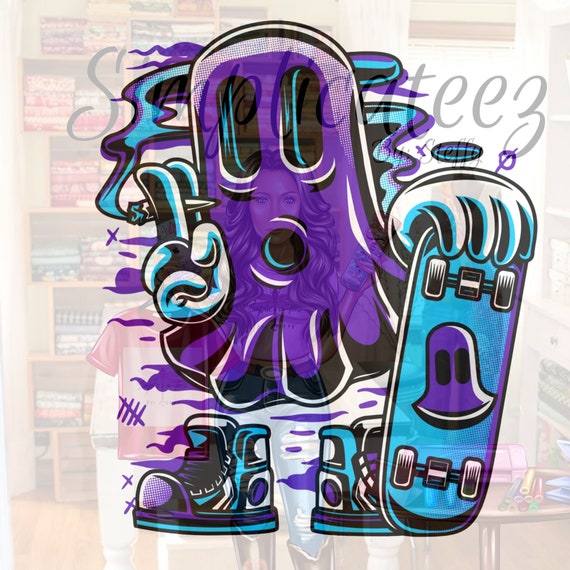 New Smokey Ghost Halloween Png/digital - Etsy