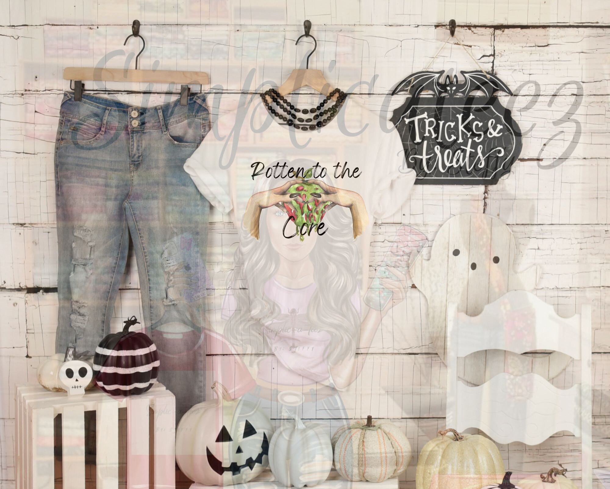 Poison Apple rotton to the Core PNG Digital - Etsy