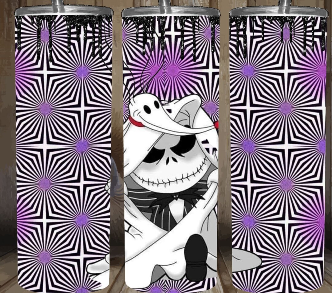 Psychedelic Nightmare Before Christmas, Zero and Jack Skellington ...