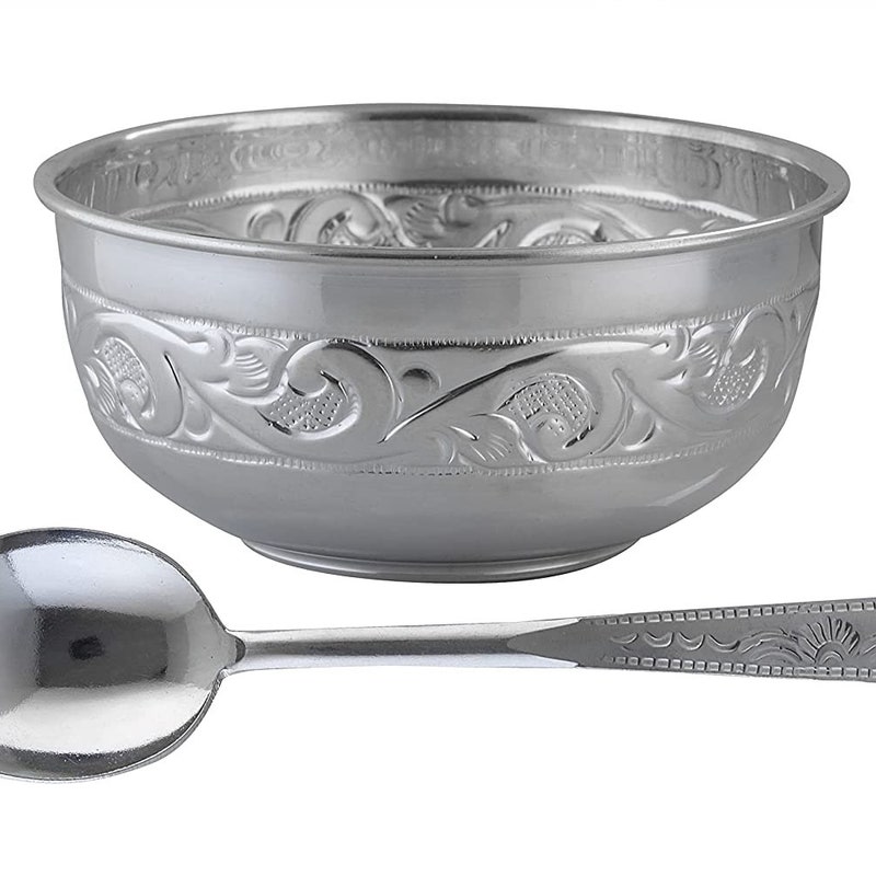 Silver Bowl - Etsy