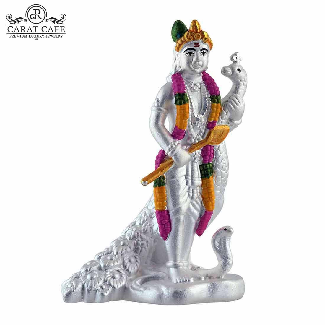 Lord Kartikeya Murugan Pure Silver Idol - Etsy