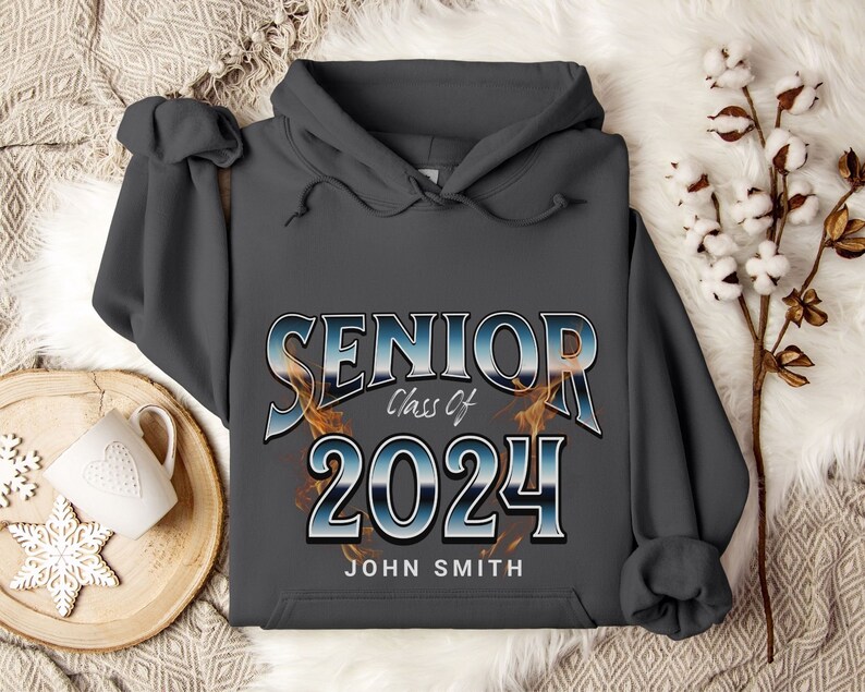 Senior 2026 Hoodie Custom High School Graduation Hoodie Personalized ...