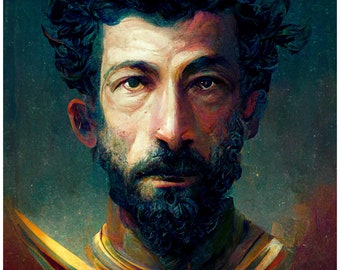 Marcus Aurelius Sticker - Etsy