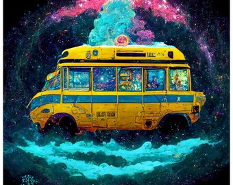 Magic School Bus Decal - Etsy