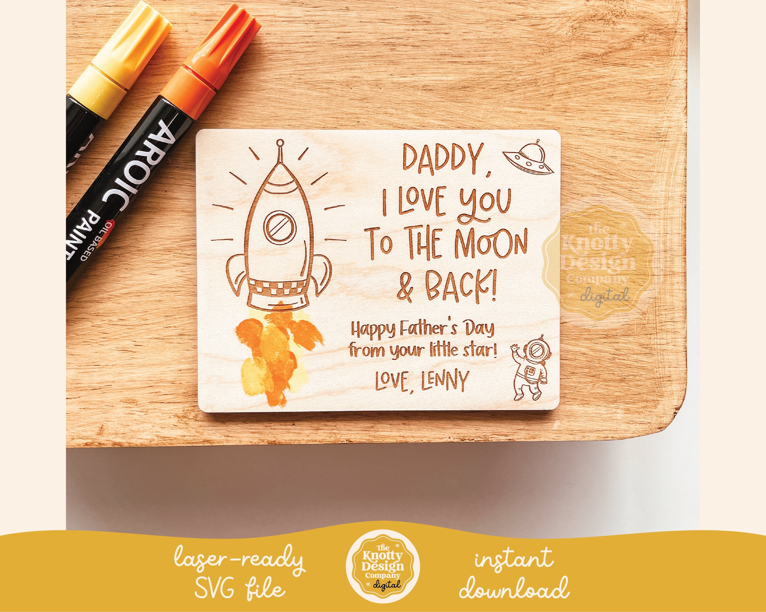 Father's Day Fingerprint Magnet SVG, Father's Day SVG, DIY Magnet Svg ...