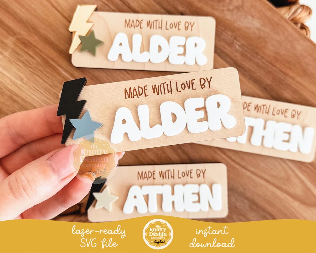 Look What I Made Magnet Laser SVG, Children's Art Display Magnet SVG ...