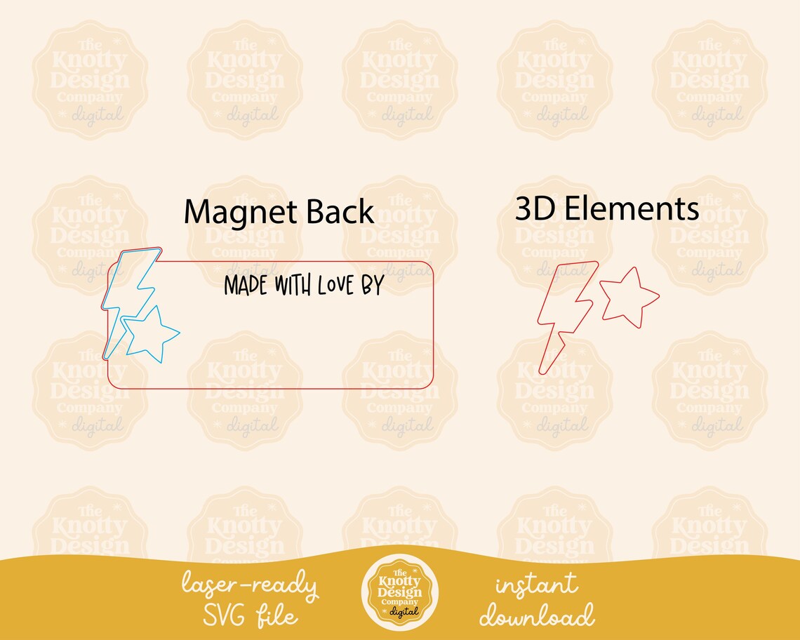 Look What I Made Magnet Laser SVG, Children's Art Display Magnet SVG ...