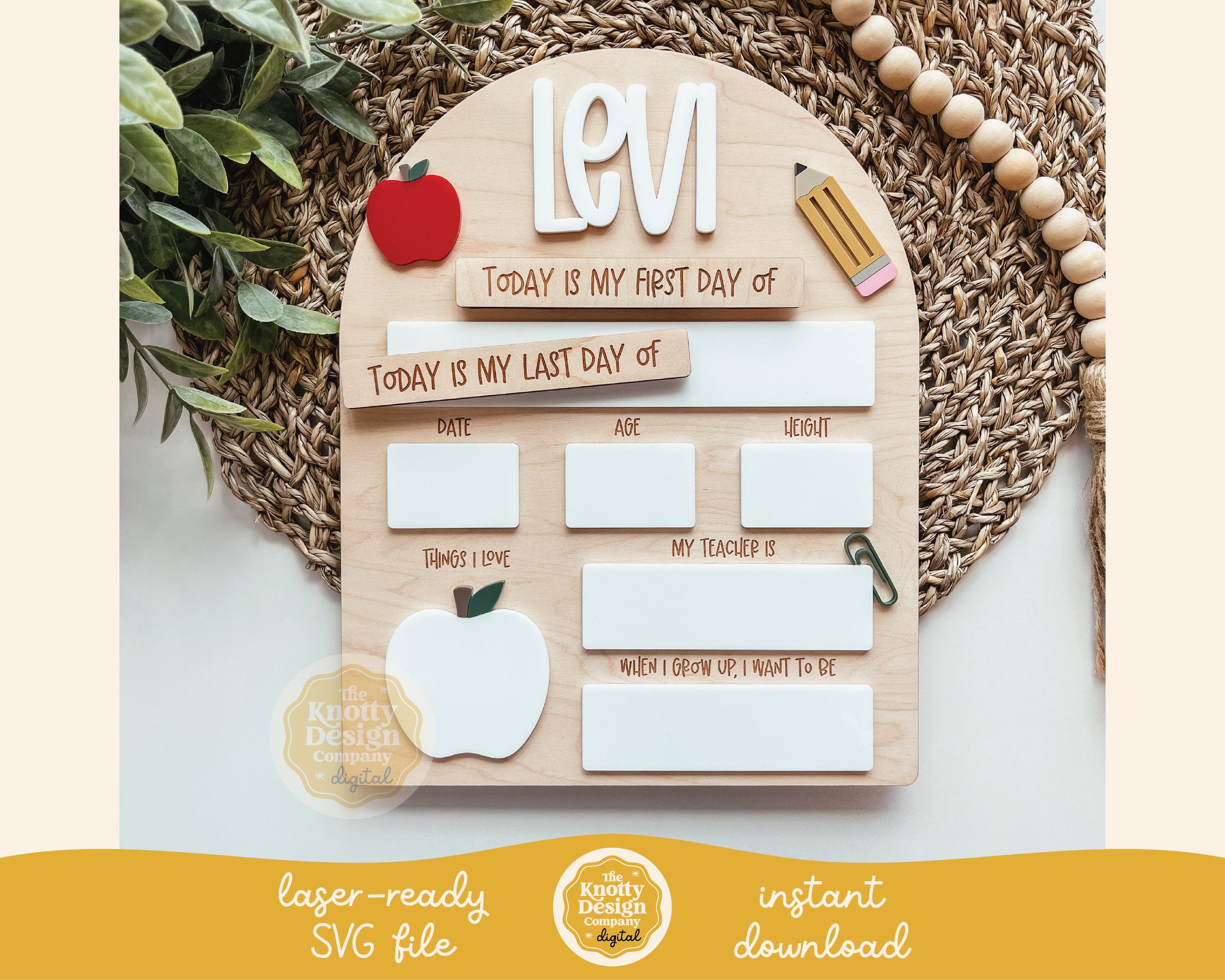 First Day of School Sign SVG, School Board SVG, Back to School Sign ...