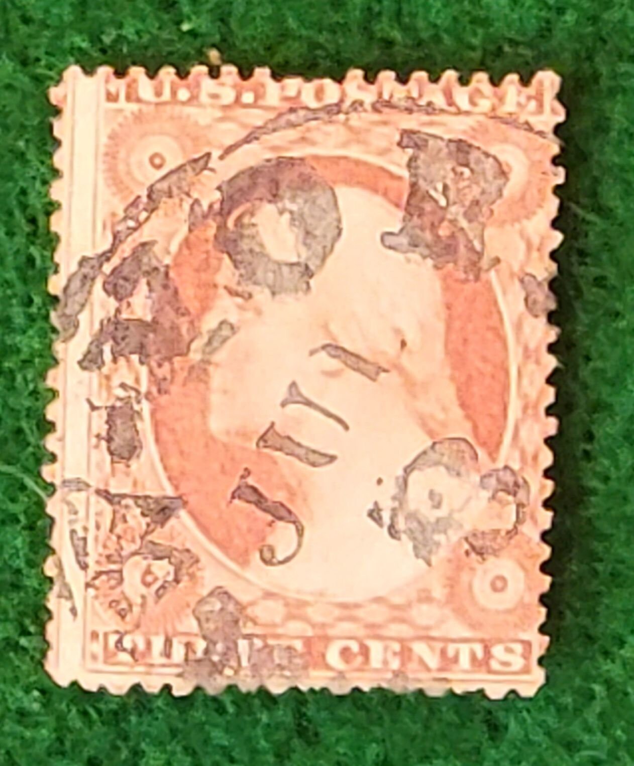 Vintage Rare and Very Old US Stamp - Etsy