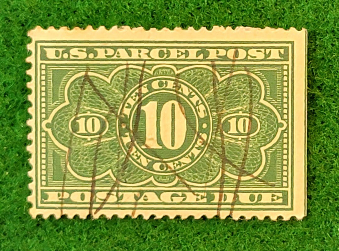Vintage and Rare 1913 Stamp Parcel Post Postage Due - Etsy
