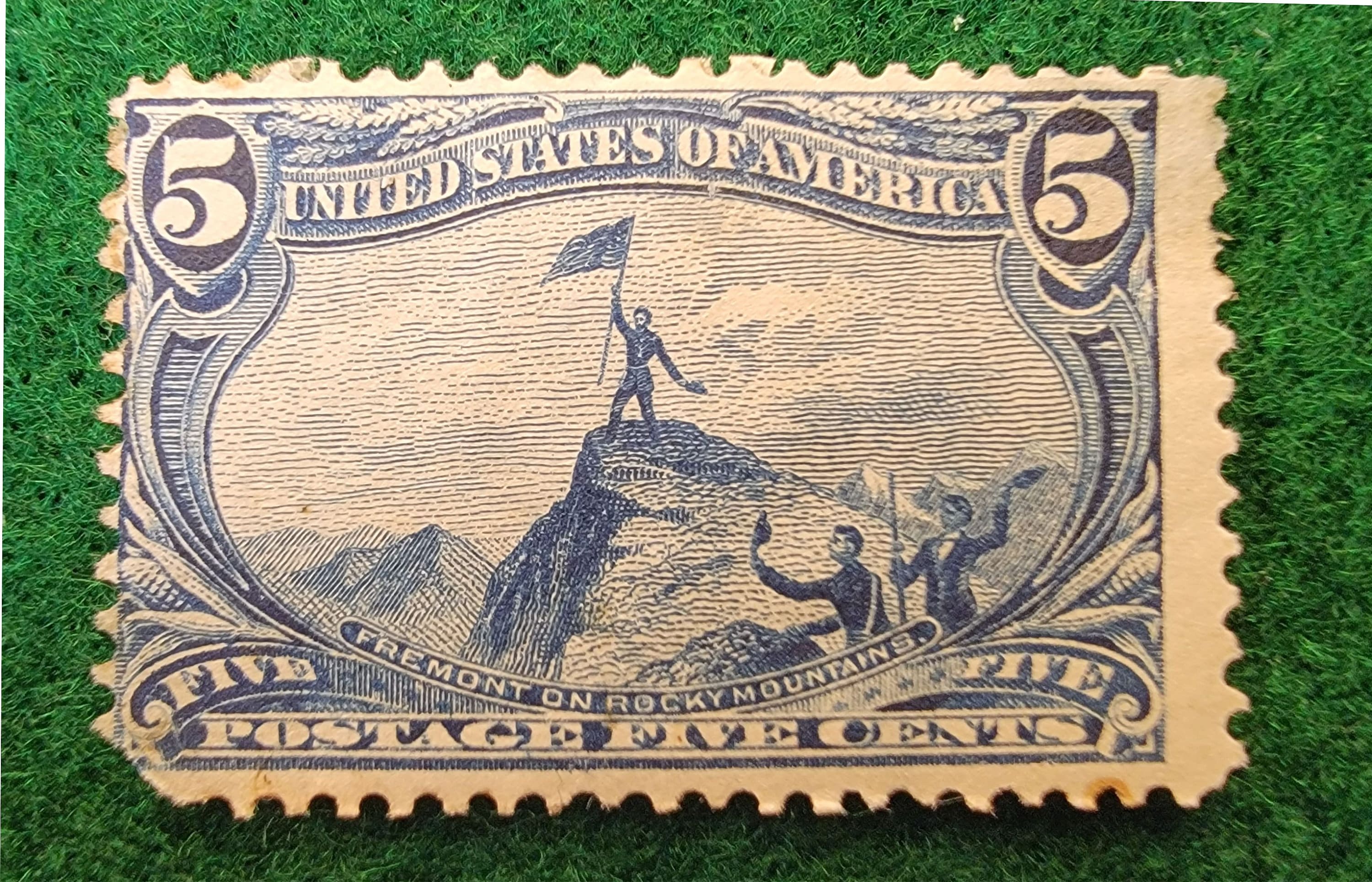Vintage 1898 Trans-mississippi US Postage Stamps - Etsy