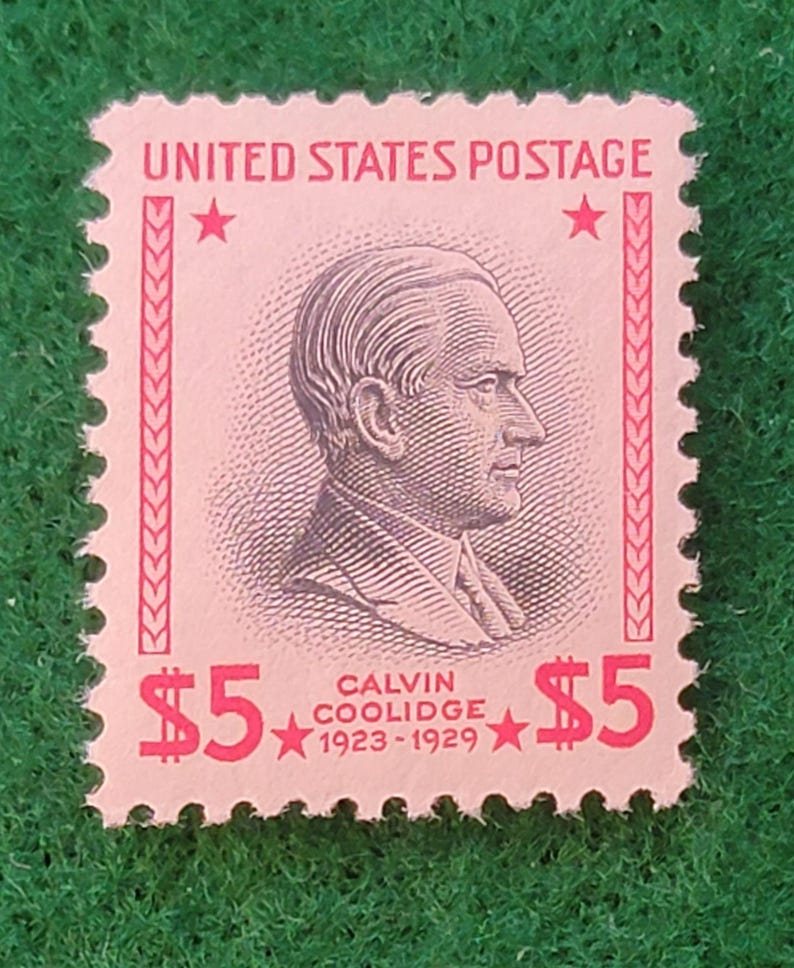 1938 Presidential Series - High Value Stamps - Etsy
