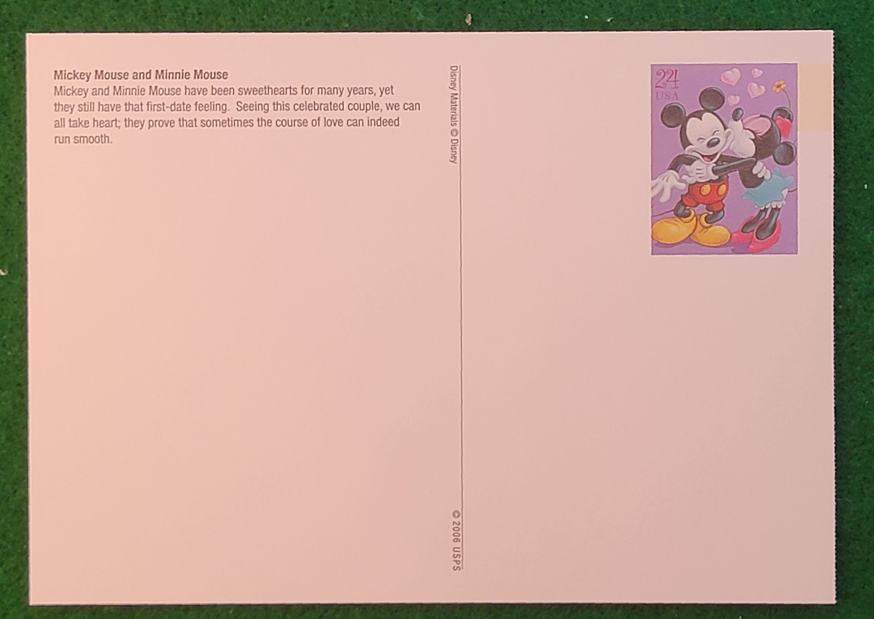 Four Post Card Set Art of Disney Romance - Etsy
