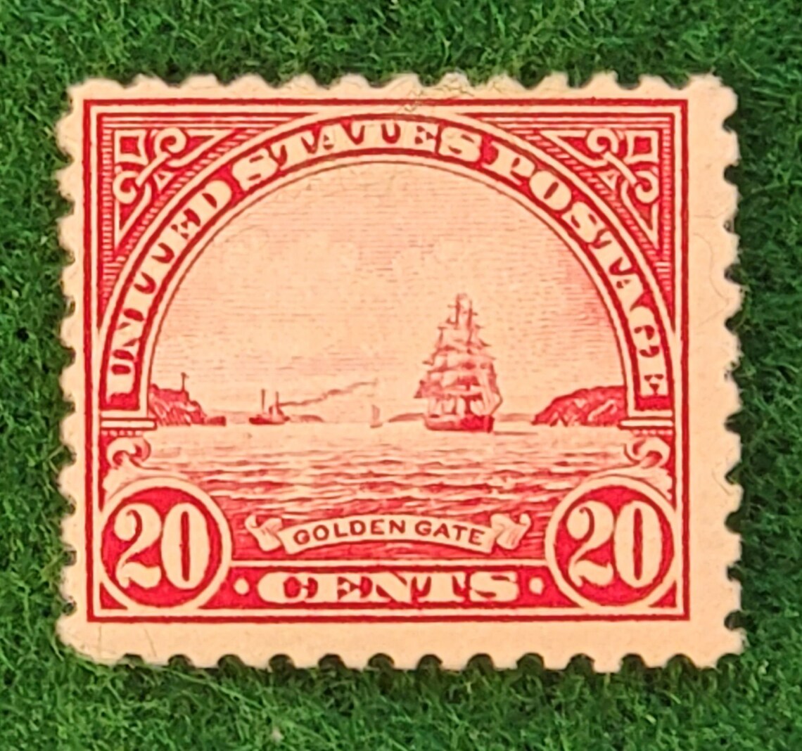 Vintage 1923 Mint US Postage Stamp - Etsy