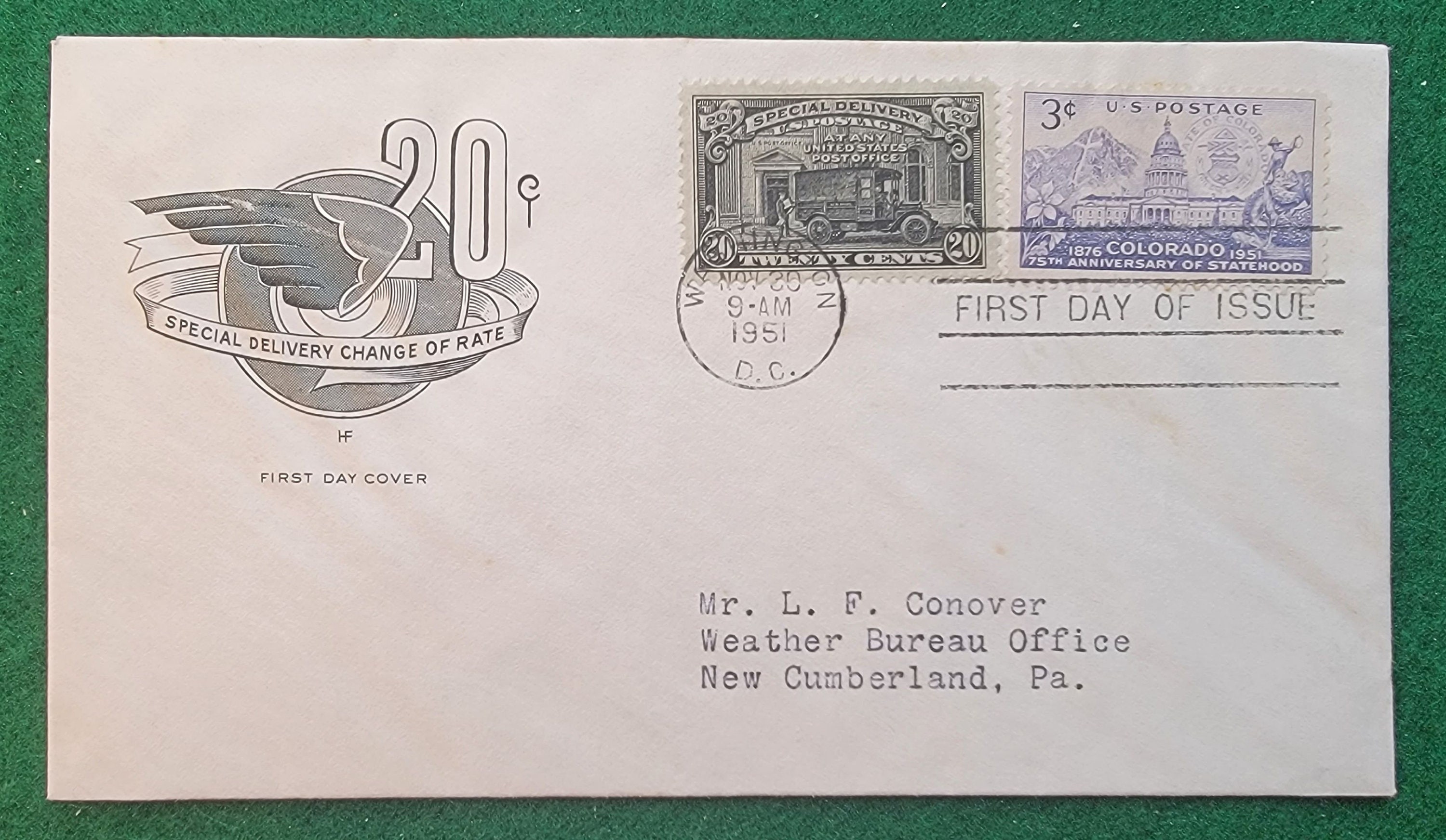 Vintage Special Delivery First Ay Covers - Etsy