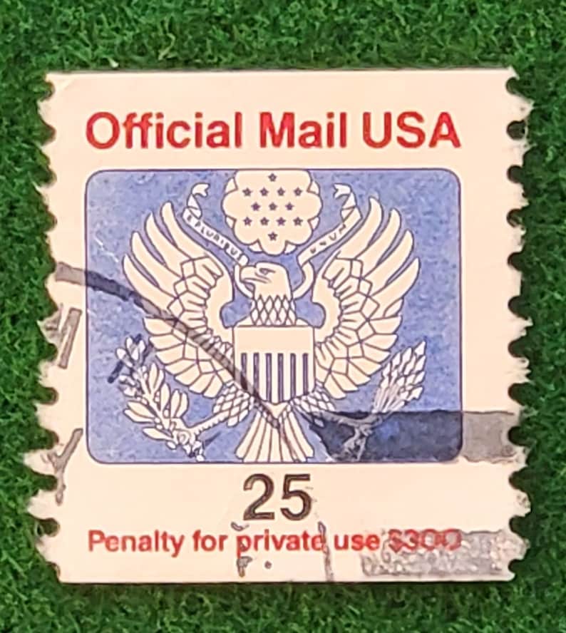 Vintage Mint "official Mail" US Stamps - Etsy