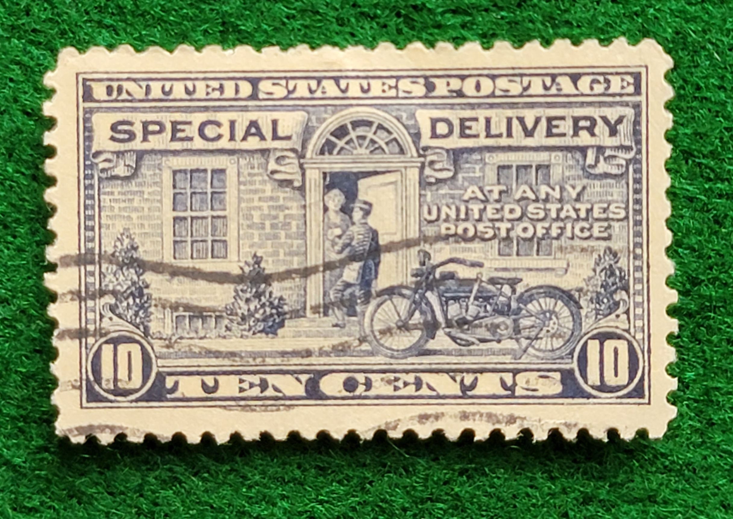 Vintage 1922 Used Special Delivery US Stamp - Etsy