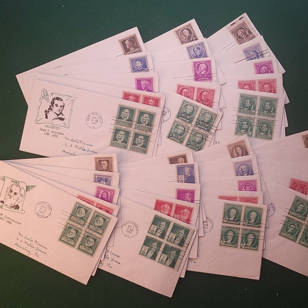 First Day Covers - Etsy