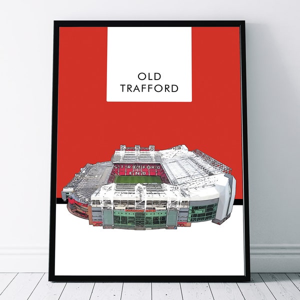 Old Trafford Art - Etsy