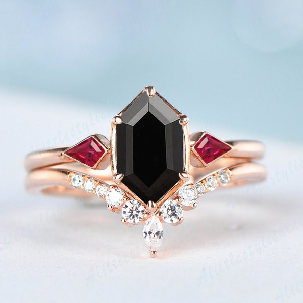 Ruby Onyx Jewelry - Etsy