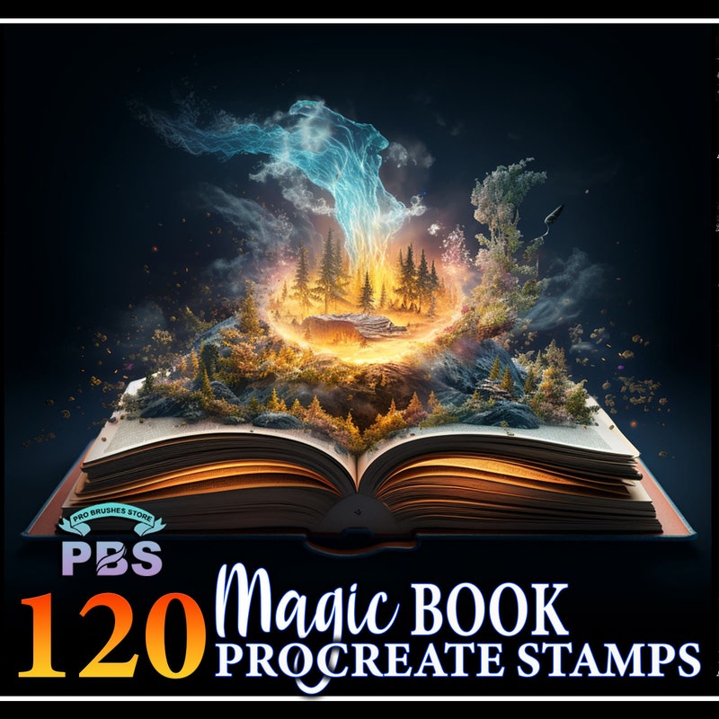 Magic Book - Etsy