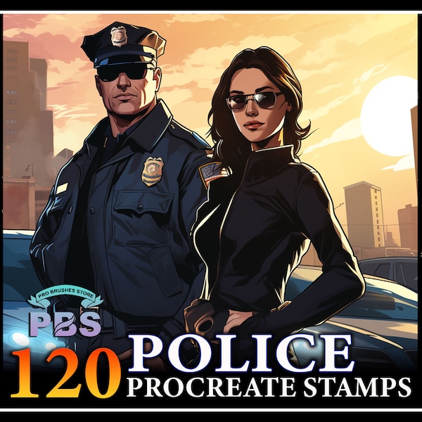 Police Stamp - Etsy