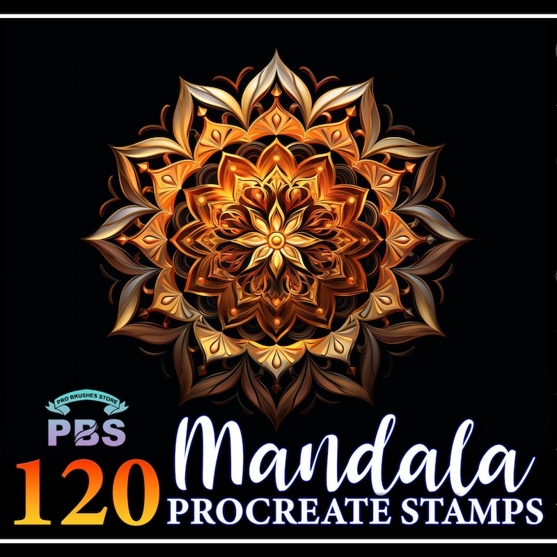 Mandala Stamp - Etsy