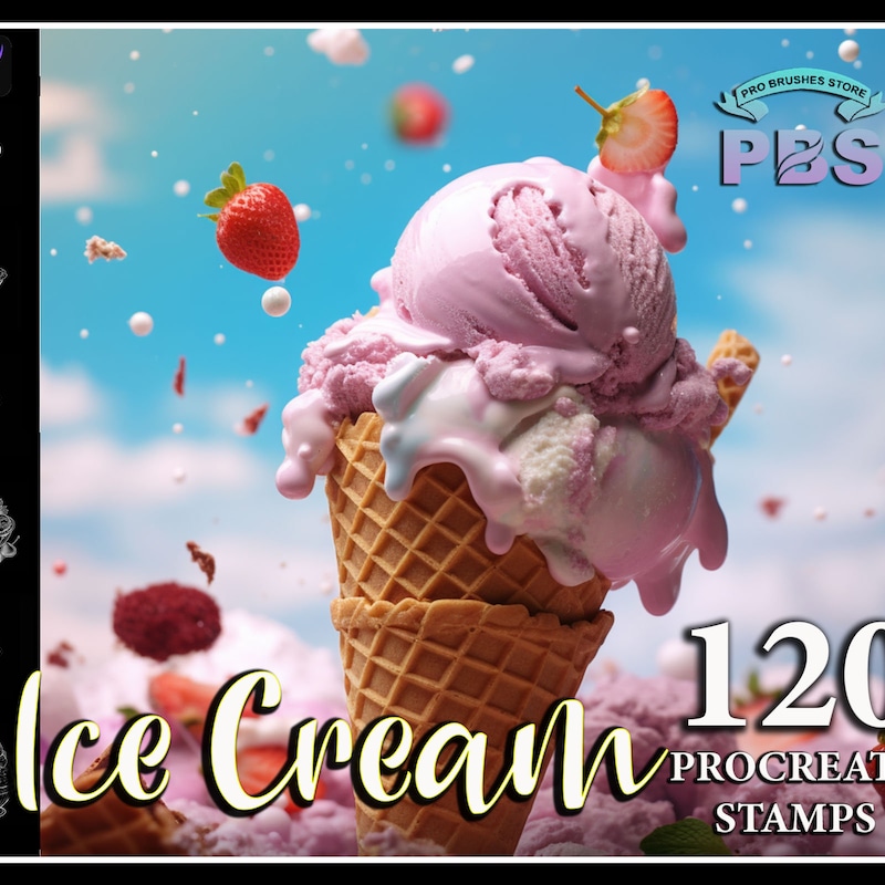 Ice Cream Stamp - Etsy