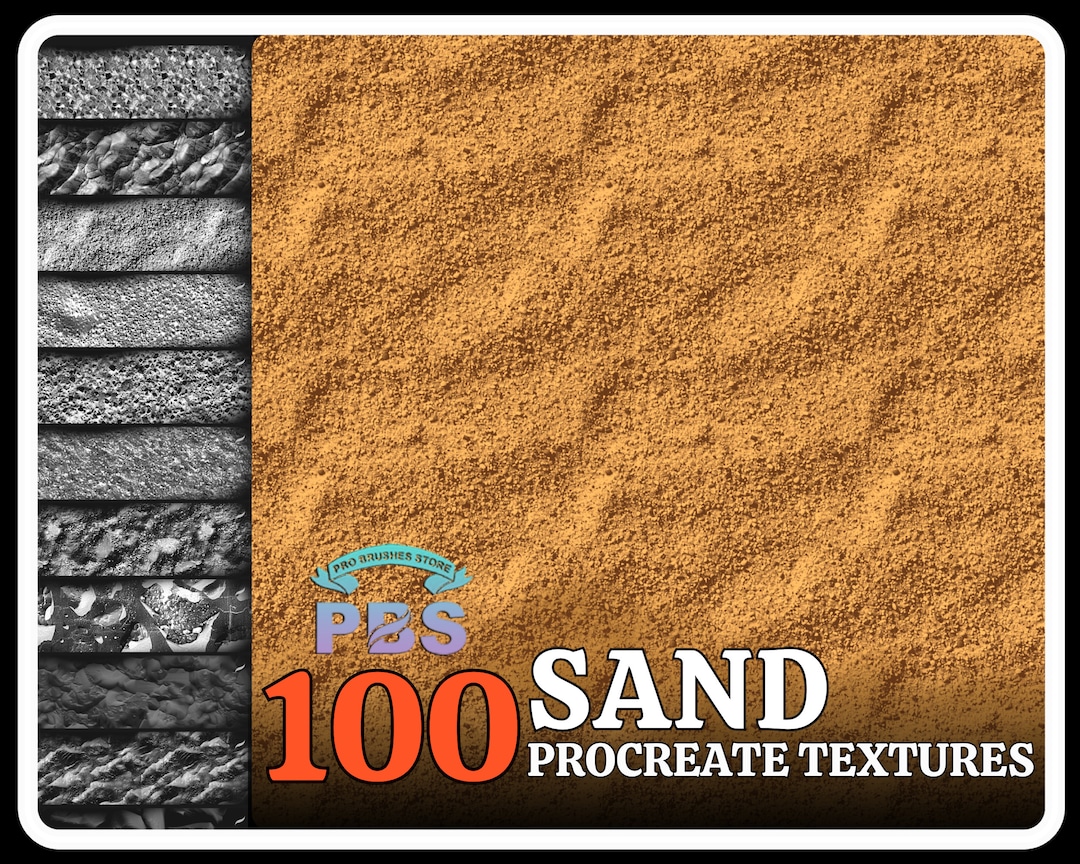 100 Procreate Sand Texture, Sand Texture for Procreate, Sand Texture ...