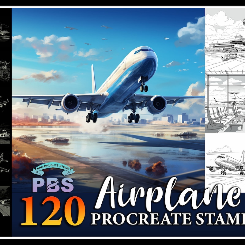 Airplane Stamps - Etsy