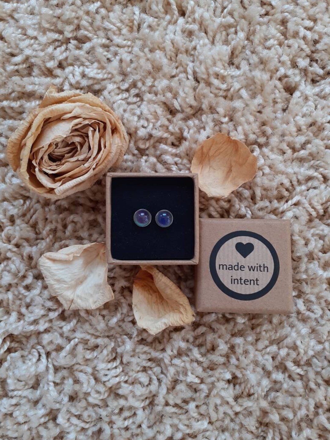 Mood Stone Earrings Colour Changing - Etsy