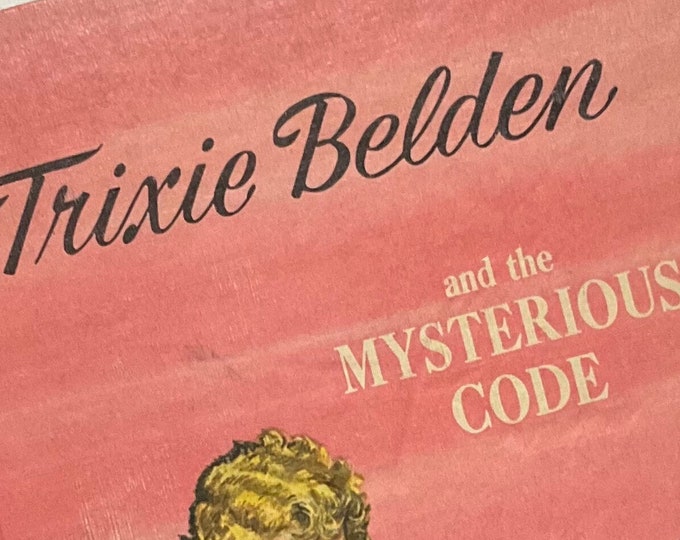 Trixie Belden Deluxe Cover #7 - the Mysterious Code ***hard to Find ...