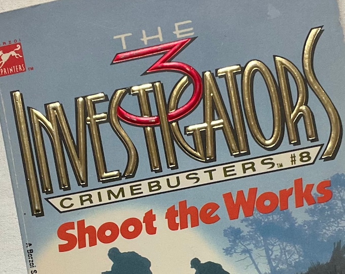 The 3 Investigators Crimebusters #8 - Shoot the Works ***hard to Find ...