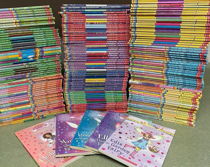 Huge Lot of 16 Rainbow Magic Fairies Kids Youth Children’s Girls ...