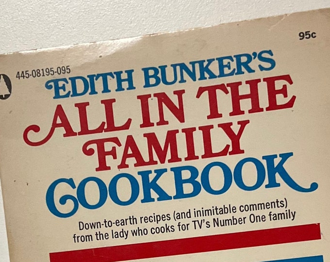 Edith Bunker's All in the Family Cookbook - Etsy