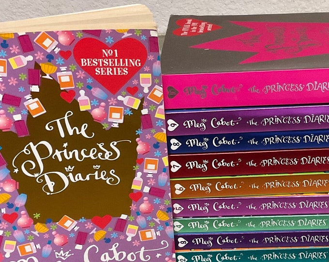 The Princess Diaries - Meg Cabot (complete Set of 10) - Etsy