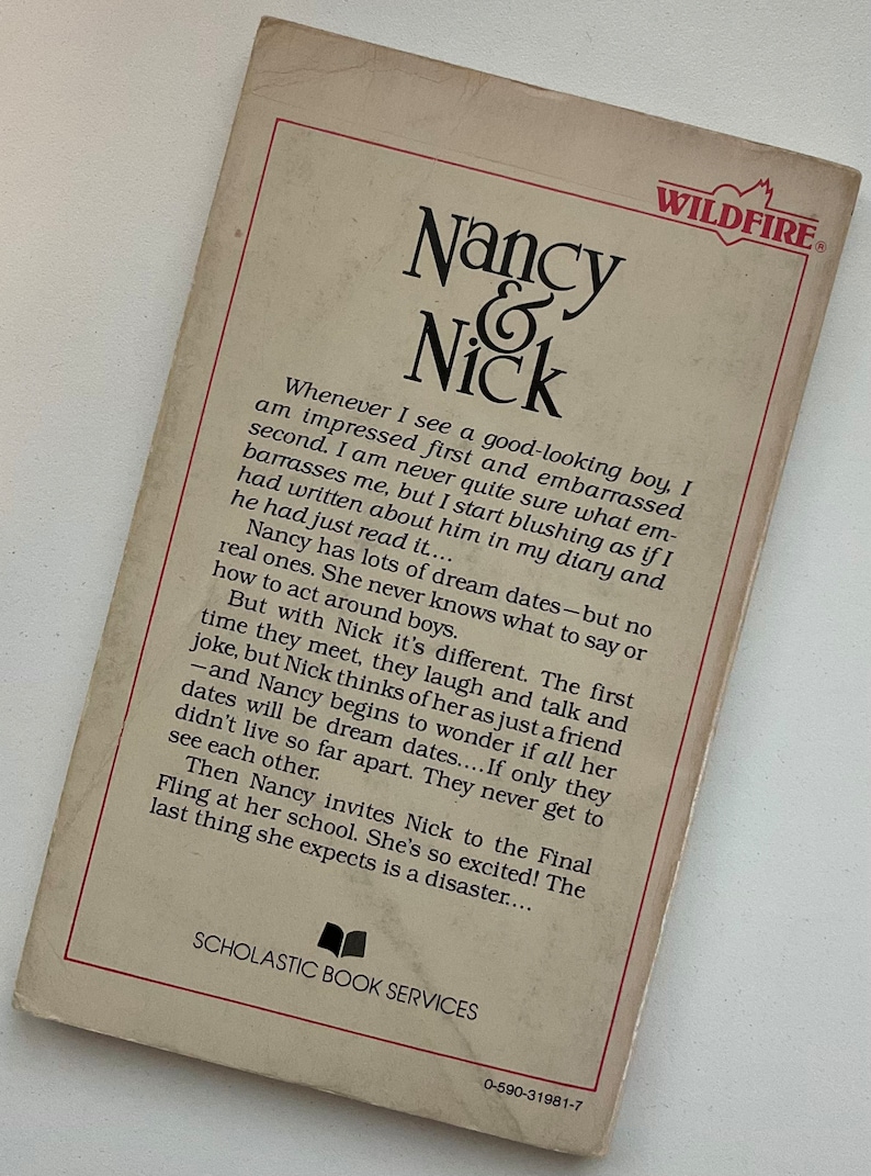 Wildfire Romance - Nancy & Nick ***hard to Find*** - Etsy
