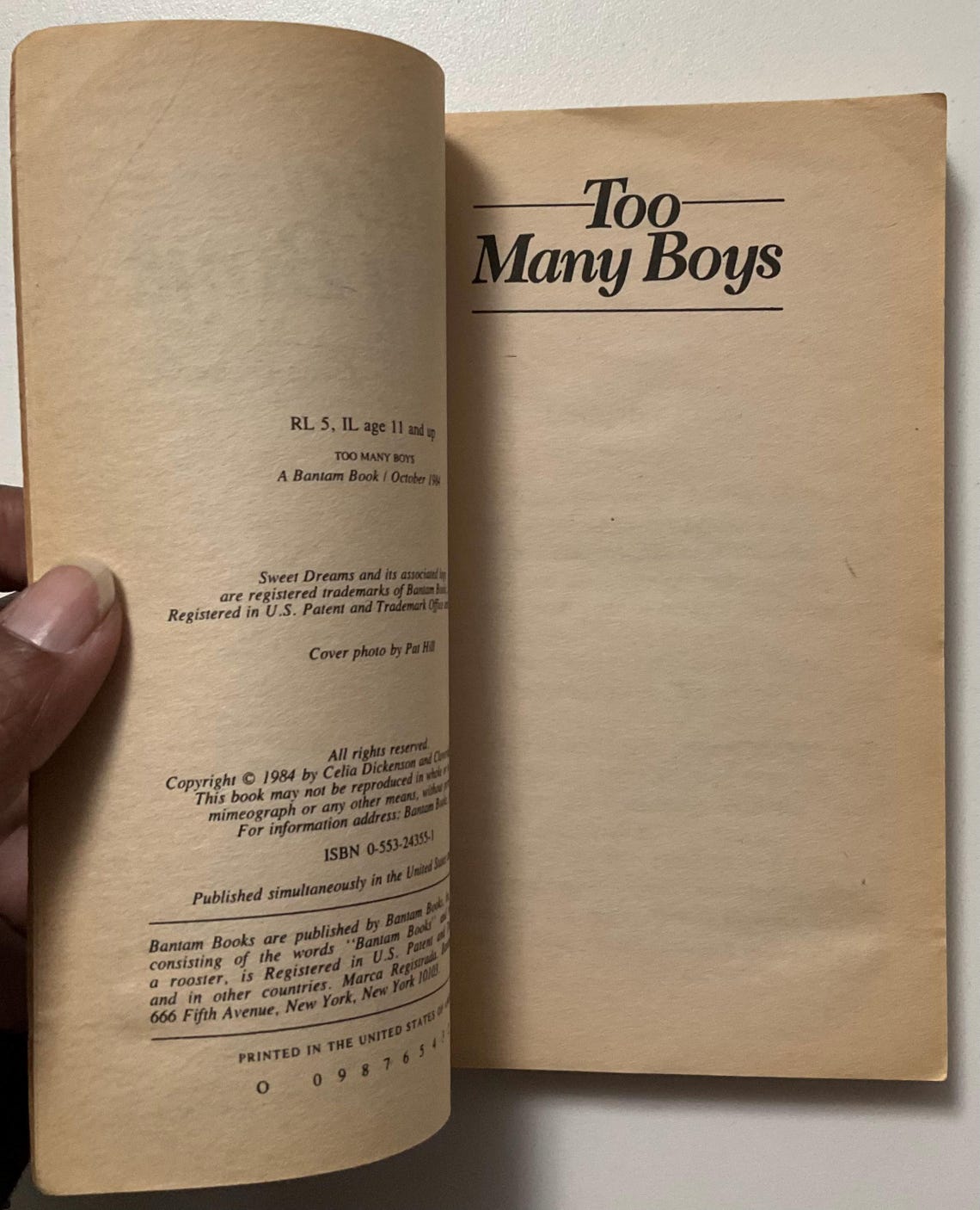 Sweet Dreams #71 - Too Many Boys - Etsy