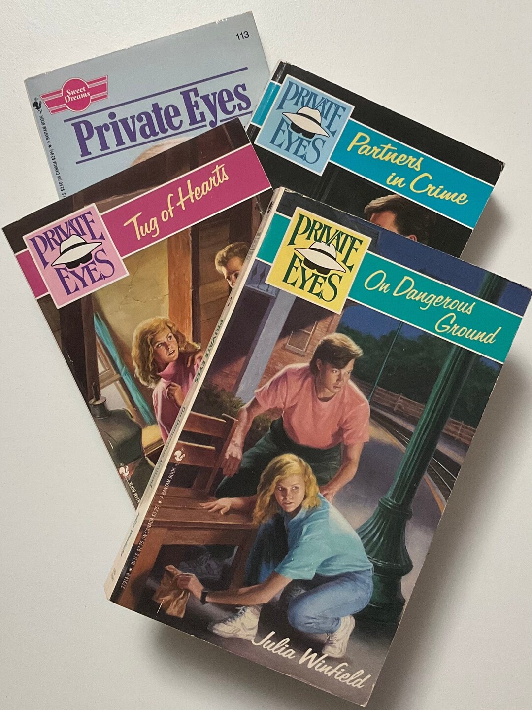 Sweet Dreams Private Eyes Series - Julia Winfield (complete Set of 3 ...