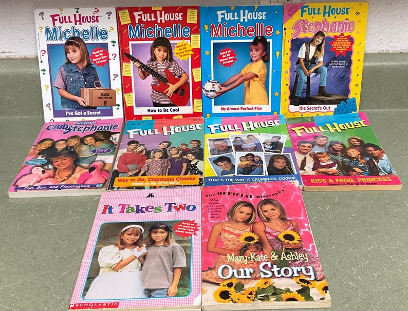 Assorted Full House Books Set of 10 - Etsy