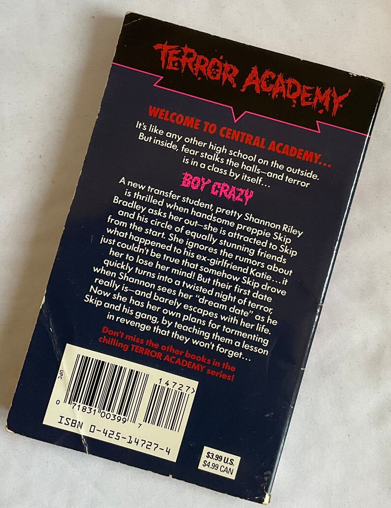 Terror Academy #15 - Boy Crazy - Etsy