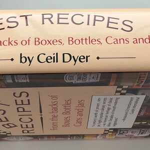 Best Recipes From the Backs of Boxes, Bottles, Cans and Jars - Etsy