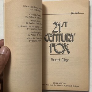 Point Fiction - 21st Century Fox ***2nd Printing/hard to Find*** - Etsy