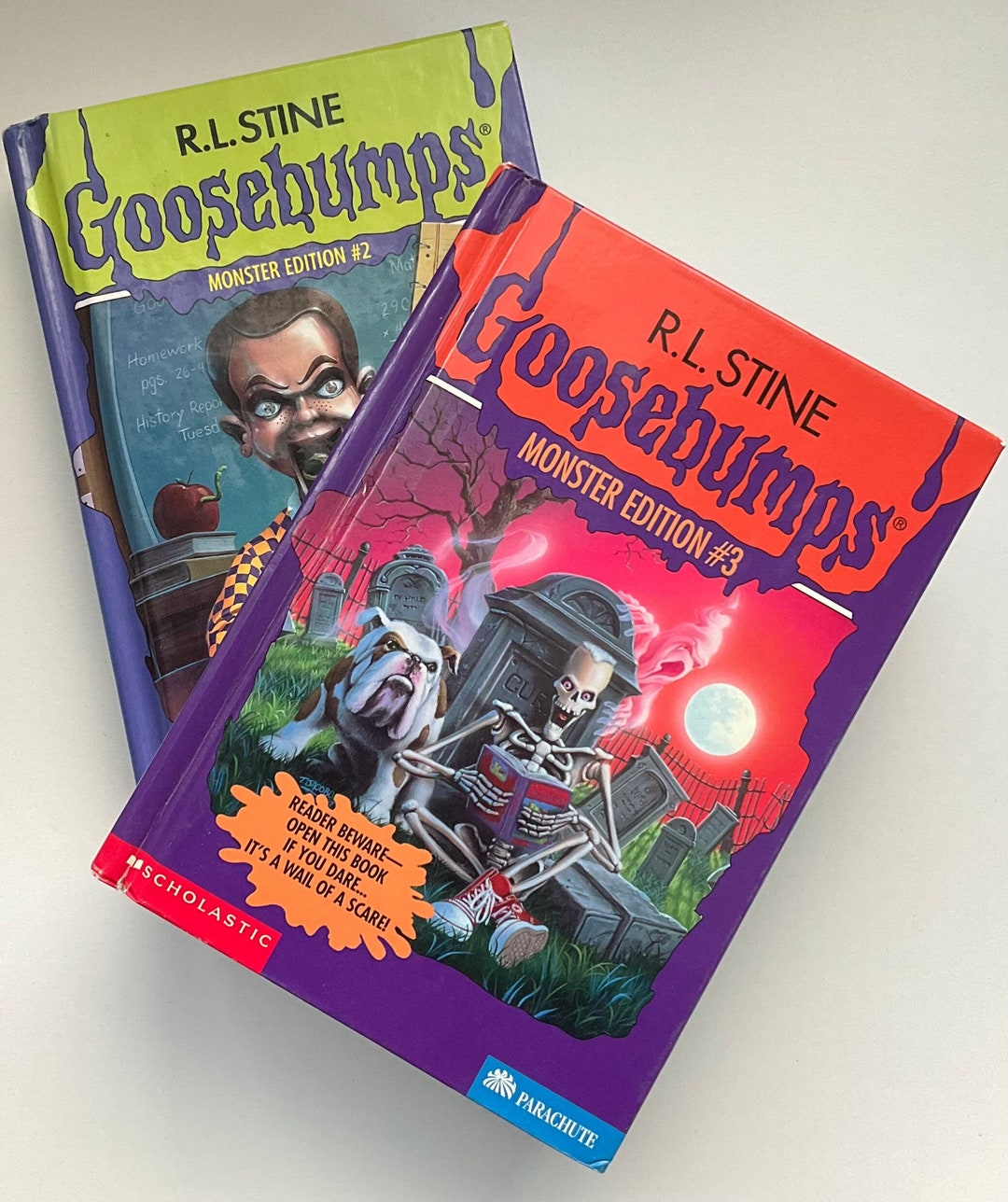 Goosebumps Monster Editions #2-3 - RL Stine (set of 2) - Etsy